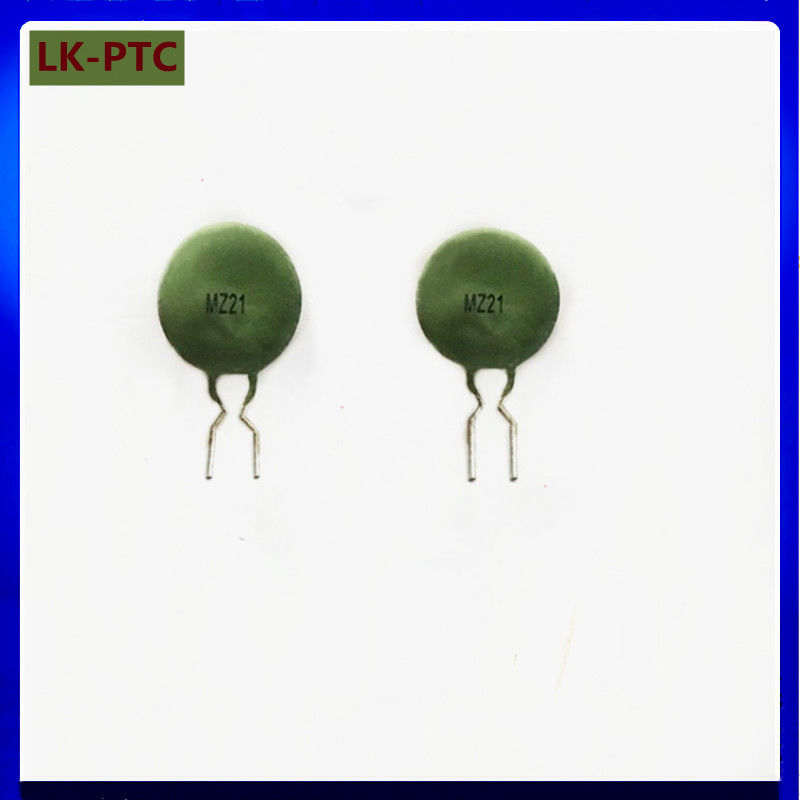 14mm PTC Thermistors For Motor Protection , MZ21 Positive Temperature ...