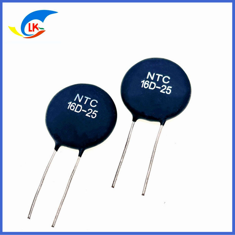 Custom MF72 Series 16D-25 NTC Thermistors For High Power Switching ...